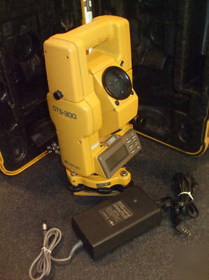 Topcon gts-300 gts-301D dual displays total station