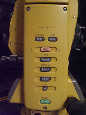 Topcon gts-300 gts-301D dual displays total station